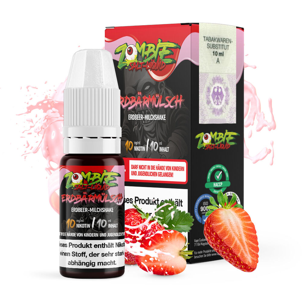 Zombie - Erdbärmülsch Nikotinsalz 10ml bei 💜 Vape-Customs.de kaufen!