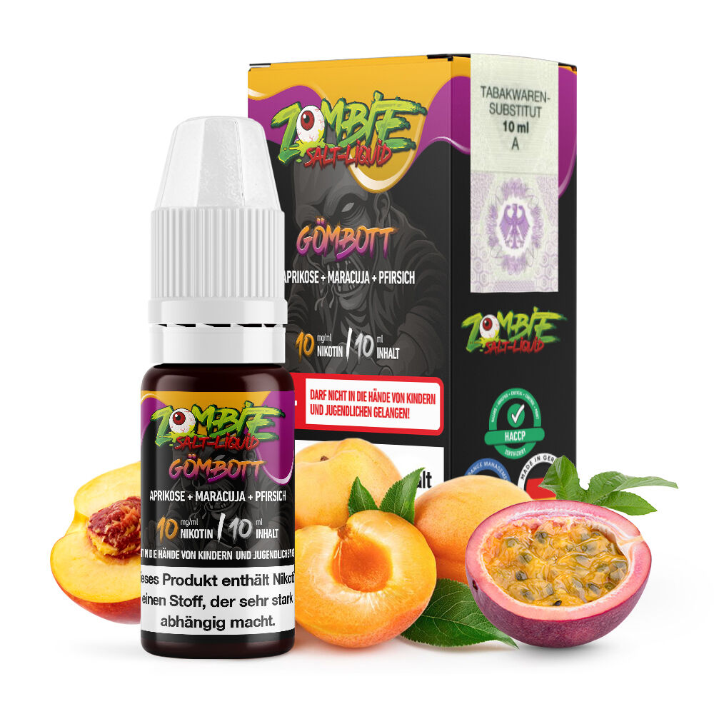 Zombie - Gömbott Nikotinsalz 10ml bei 💜 Vape-Customs.de kaufen!